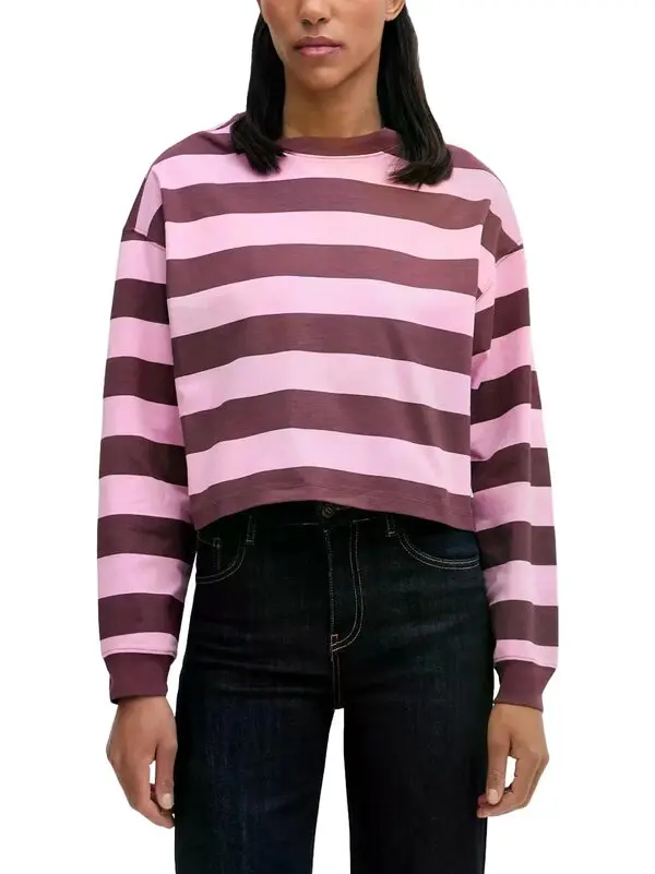 Marc O'polo Striped Long-sleeve T-shirt - Pink