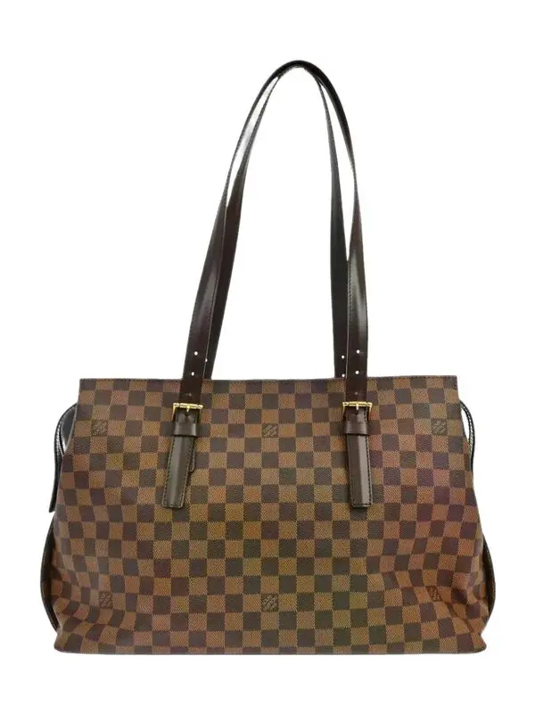 LOUIS VUITTON 2006 Damier Chelsea Tote Bag - Brown