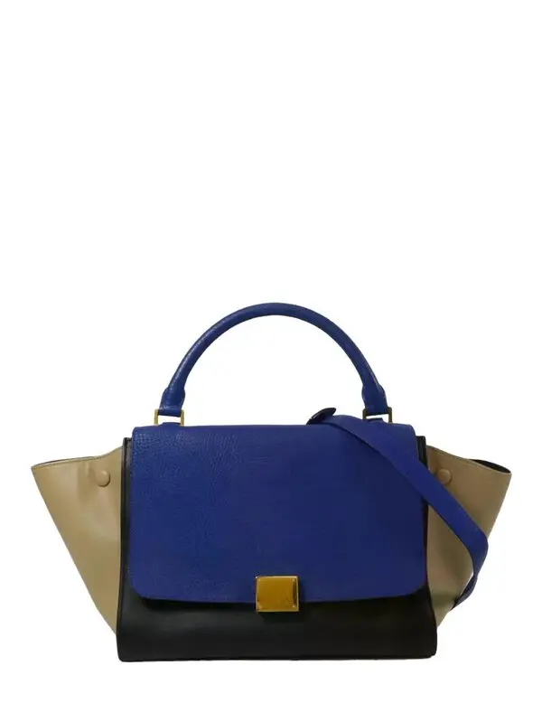 Celine Trapeze Shoulder Bag - Blue