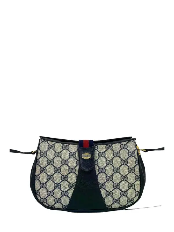 Gucci 20th Century Gg Supreme Web Crossbody Bag - Neutrals