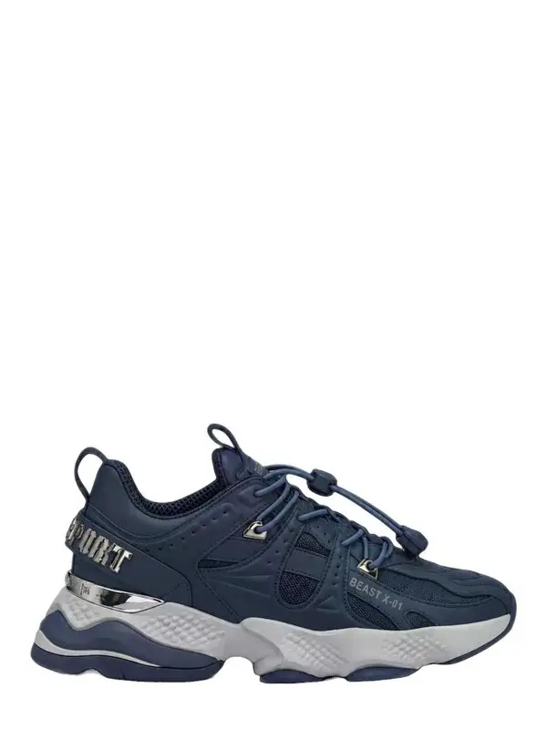 PLEIN SPORT Runner Beast X-01 Sneakers - Blue