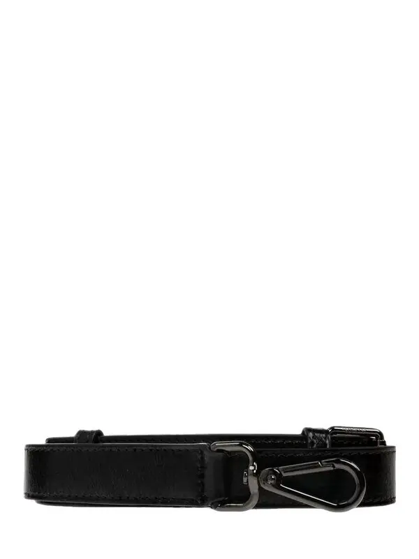 Off-White Dumbo Leather Shoulder Bag - Black
