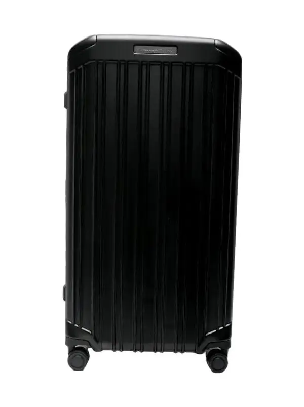 PIQUADRO Ridged Suitcase - Black