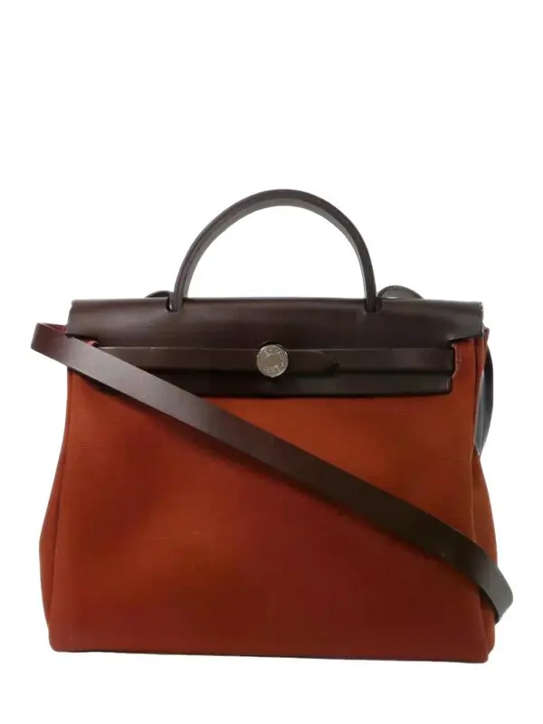 Hermès Herbag Pm Tote Bag - Orange