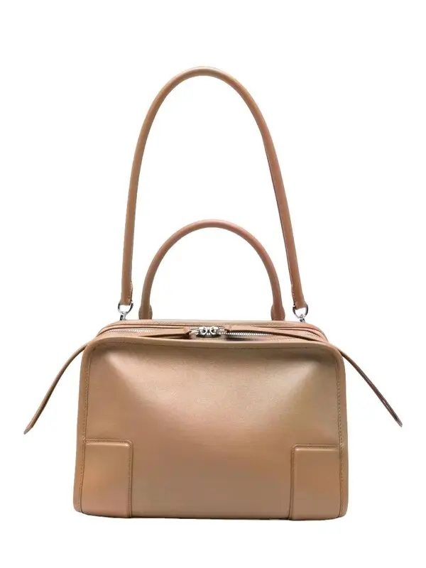 Loewe Amazona Leather Tote Bag - Brown