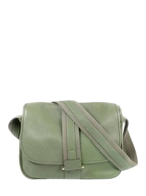 Hermès Bourlingue Messenger Shoulder Bag - Green