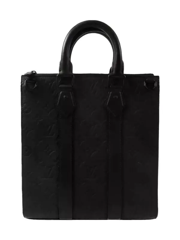 LOUIS VUITTON Sac Plat Cross Handbag - Black