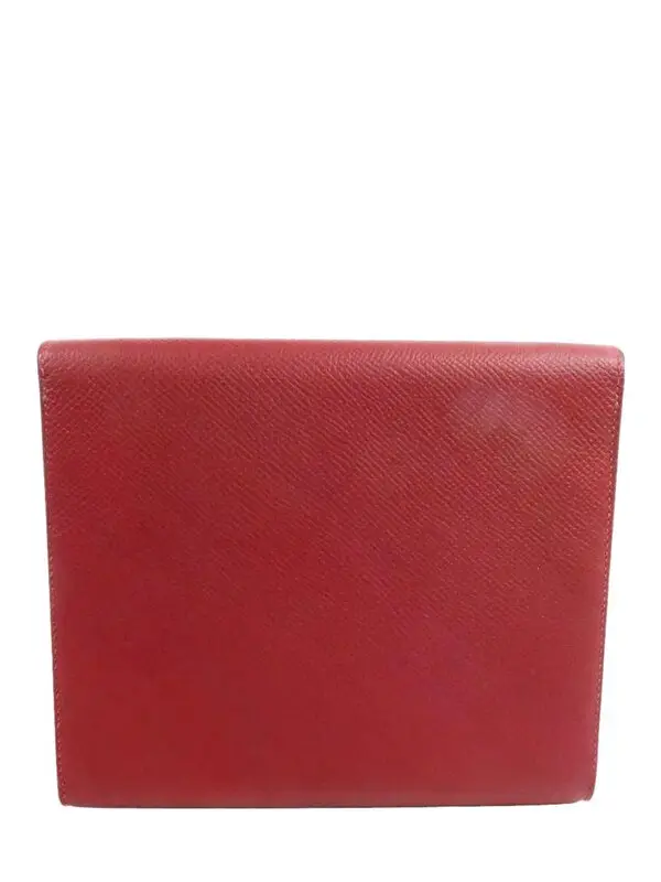 Hermès Clic 16 Leather Shoulder Bag - Red