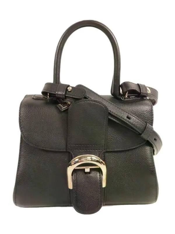 Delvaux Mini Brillant Crossbody Bag - Black