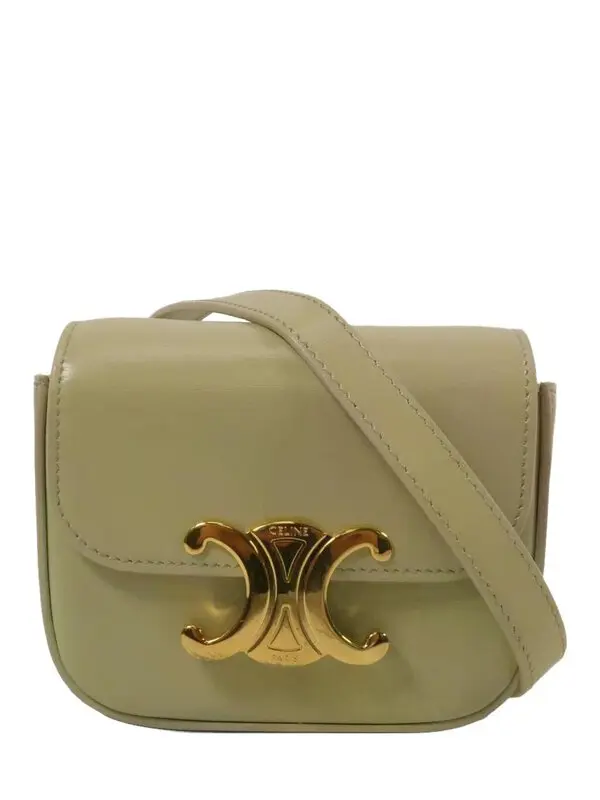 Celine Mini Claude Shoulder Bag - Green