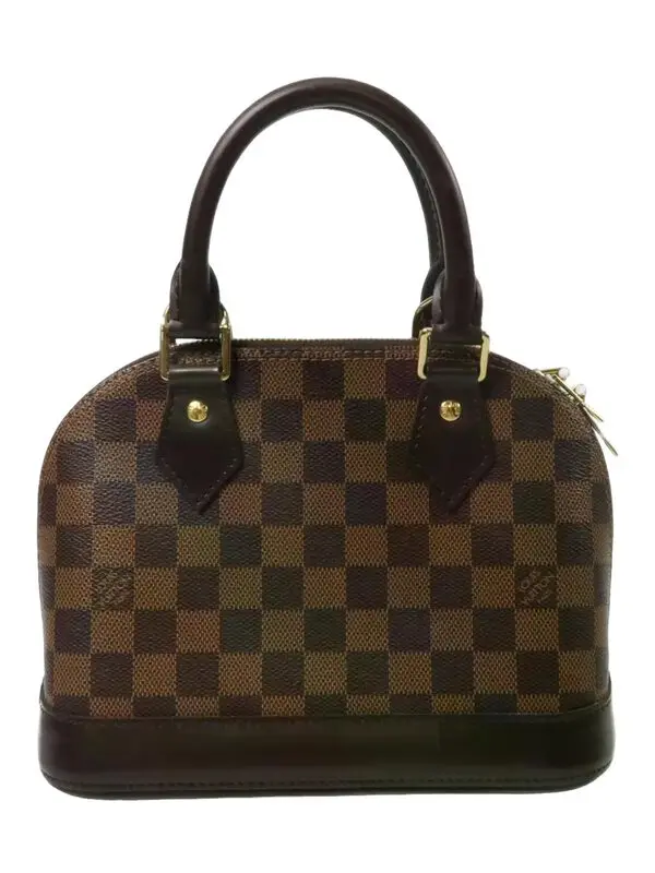 LOUIS VUITTON Bb Alma Tote Bag - Brown