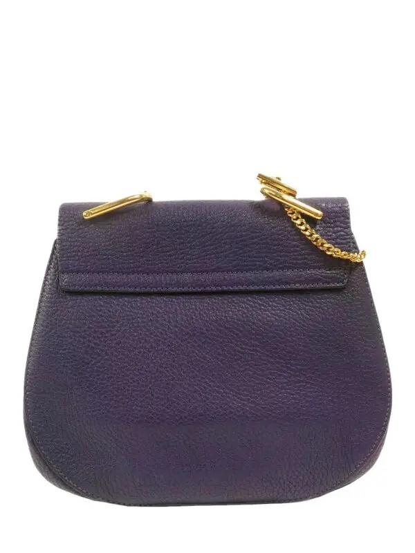Chloé Drew Chain Shoulder Bag - Purple
