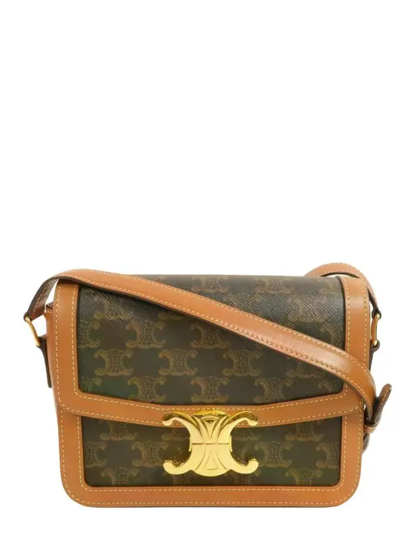Celine Triomphe Mini Bag - Brown