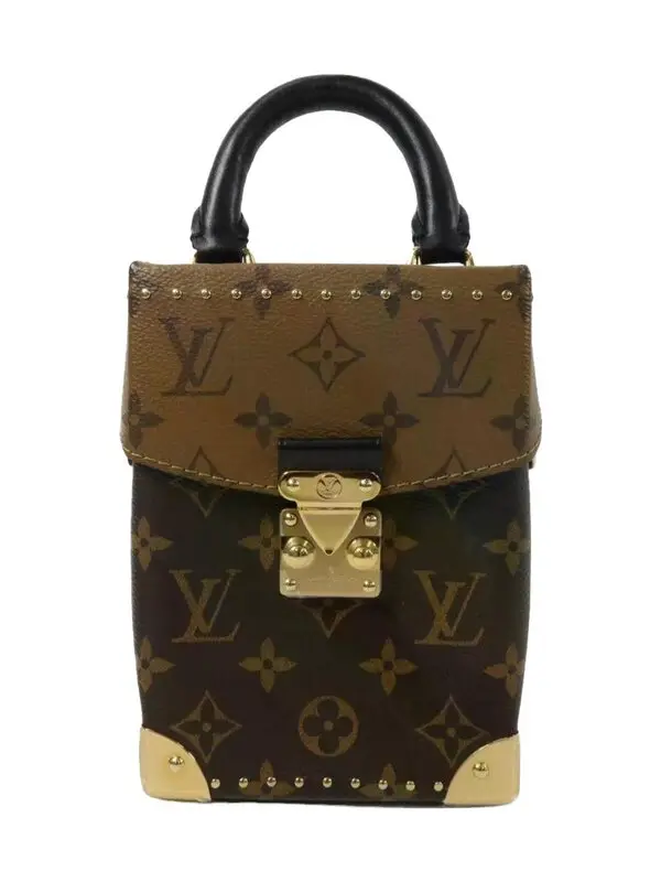 LOUIS VUITTON Camera Box Monogram Reverse Tote Bag - Brown