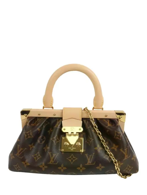 LOUIS VUITTON Monogram Tote Bag - Brown