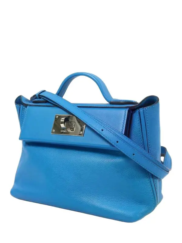 Hermès 2021 Mini 24/24 Shoulder Bag - Blue