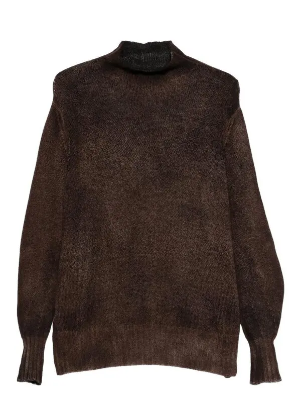 Avant Toi Cashmere Crewneck Jumper - Multicolor