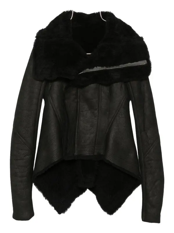 Rick Owens Leather Jacket - Multicolor