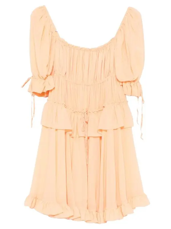 Chloé Silk Mini Dress - Multicolor