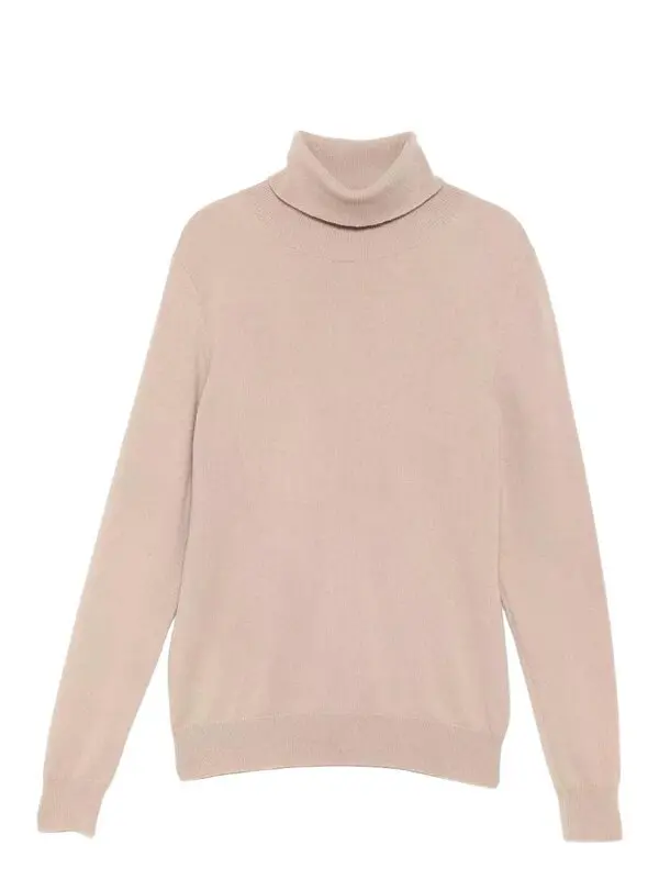 N.peal Luna Roll-neck Top - Neutrals
