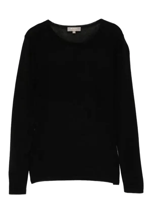 N.peal Eden Round-neck Top - Black