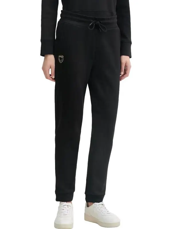 BLAUER. Madison Logo-patch Drawstring Track Pants - Black