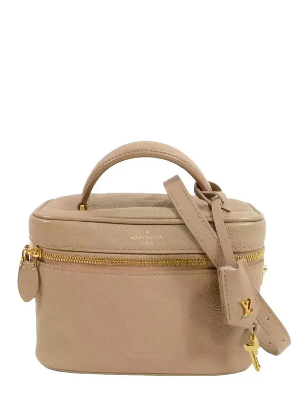 LOUIS VUITTON Monogram Empreinte Vanity Pm Tote Bag - Neutrals