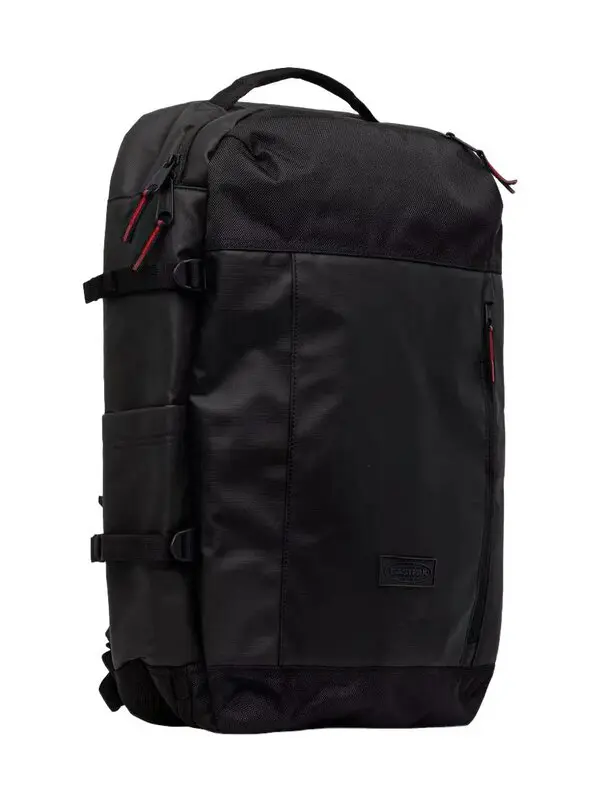 EASTPAK Cnnct Logo-patch Panelled Backpack - Black