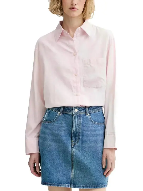 Marc O'polo Chest-pocket Shirt - Pink