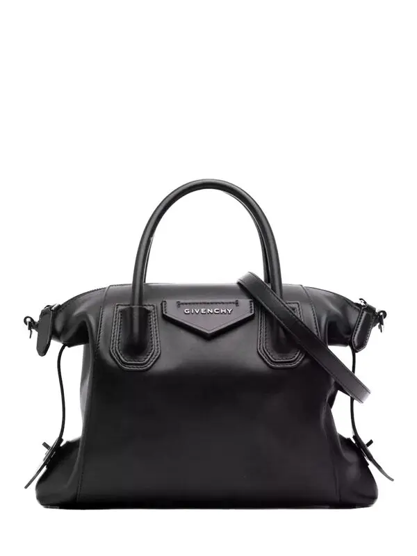 Givenchy 2020 Medium Calfskin Antigona Soft Bag Satchel - Black