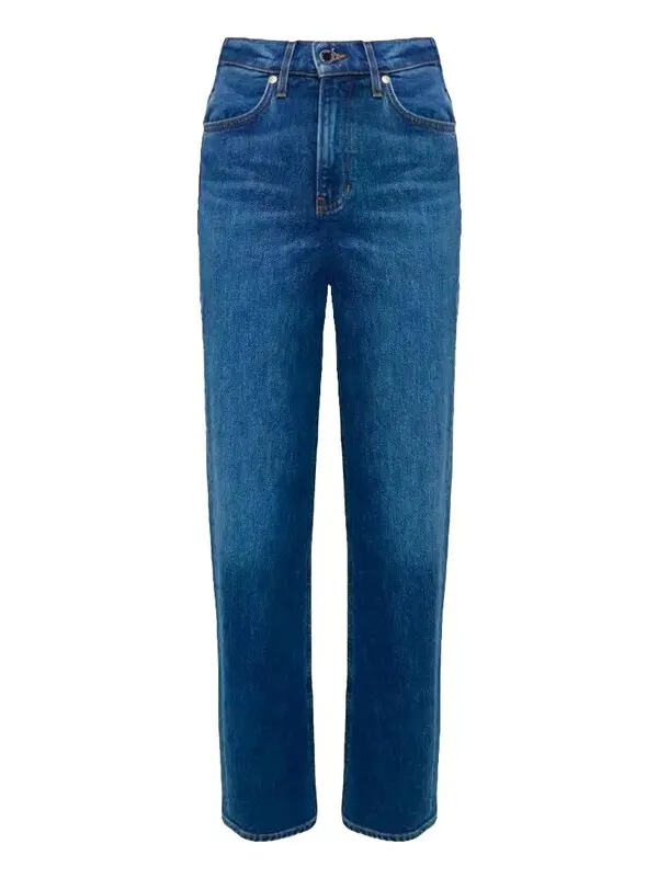 Veronica Beard Leah Straight-leg Jeans - Blue