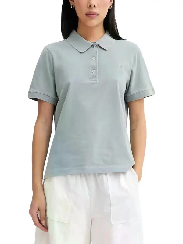 Marc O'polo Logo-embroidered Polo Shirt - Blue