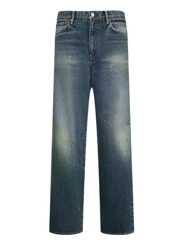 Visvim Social Sculpture 03 Wide-leg Jeans - Blue