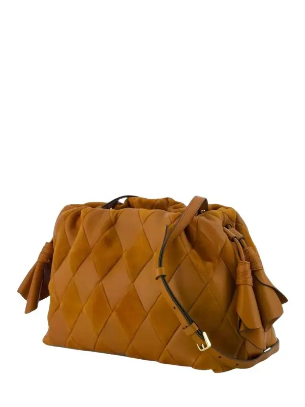 Zimmermann Cloud 91 Diamond-quilted Clutch Bag - Brown