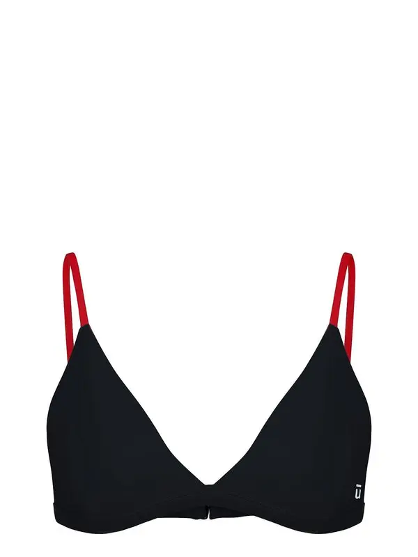SŪNDAR SWIM Black / Red The Mississippi Bikini Top Red & Black Reversible - Black/red