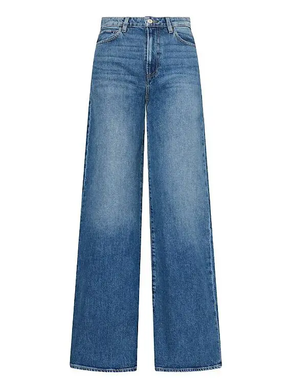 Paige Frances Wide-leg Denim Jeans - Serata