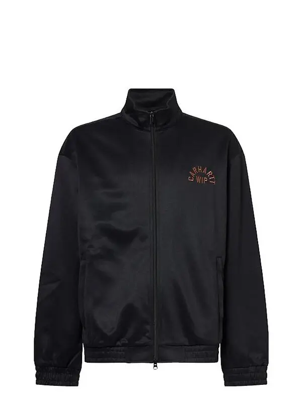 Carhartt Work In Progress Bolon Logo-embroidered Woven Track Jacket - Black