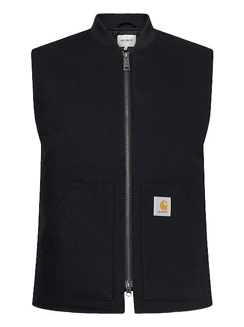 Carhartt Work In Progress Classic Canvas Cotton Vest - Black