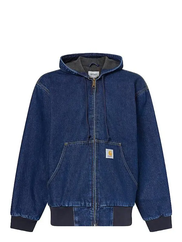 Carhartt Work In Progress Og Active Cotton Denim Jacket - Blue
