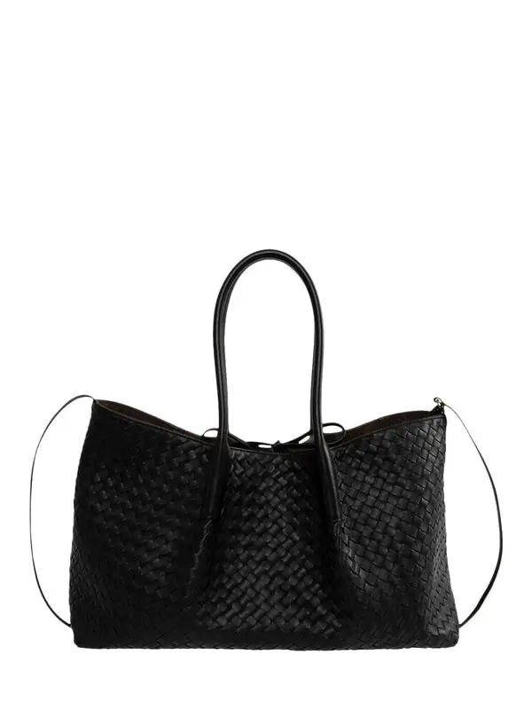 Bottega Veneta Pinacoteca Reversible Tote Bag /fondant - Black