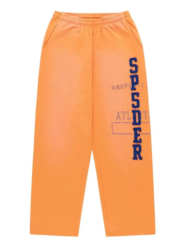SP5DER Issue 404 Sweatpant 'tree Poppy - Orange