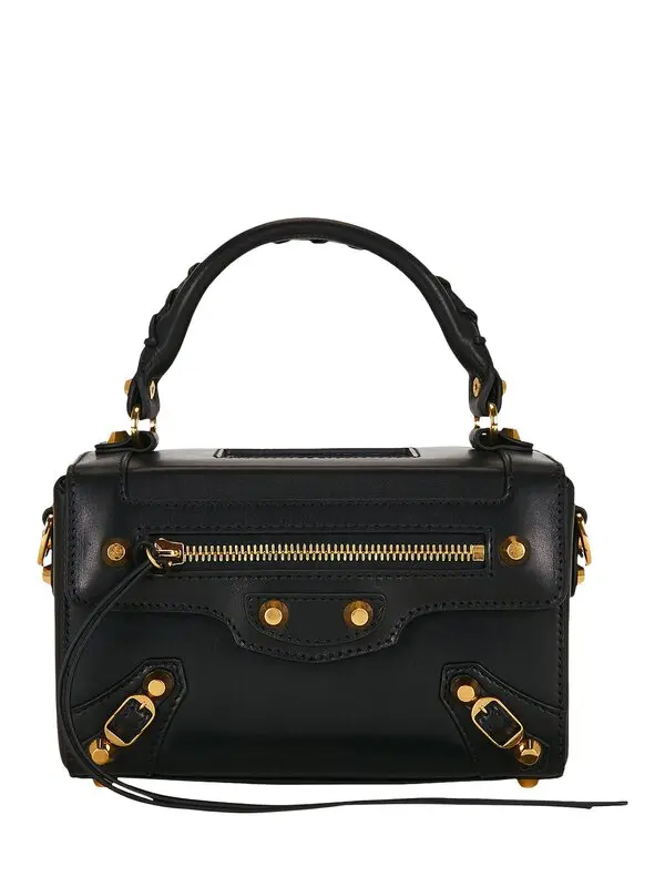 Balenciaga Le City Sleek Box Bag /ruby - Black