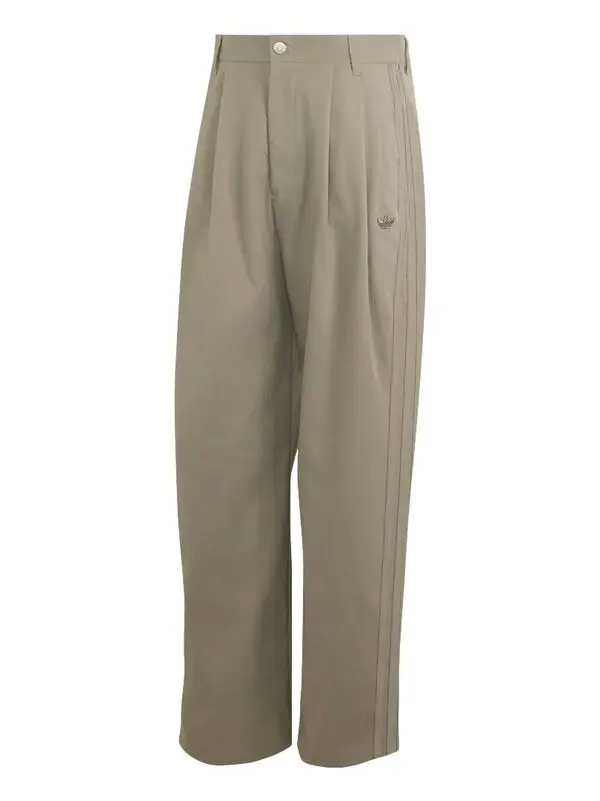 Adidas Triple Pleated Pants - Silver Pebble