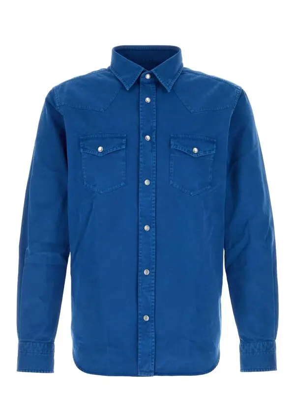 TOM FORD Denim Shirt - Blue
