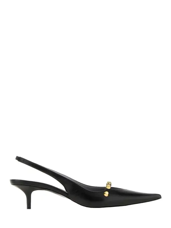 Balenciaga Black Nappa Leather Pumps - Multicolor