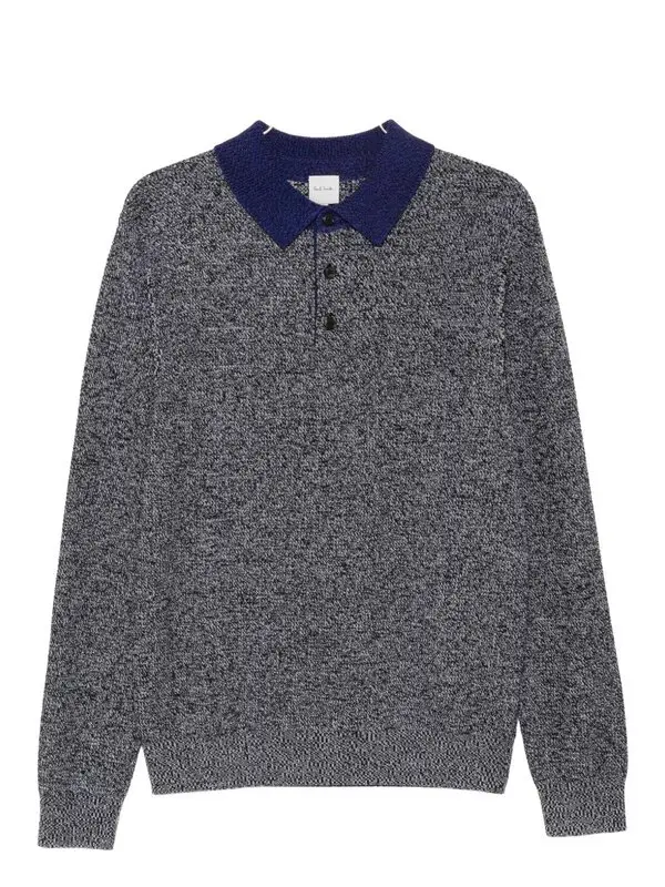 Paul Smith Wool Polo Shirt - Multicolor