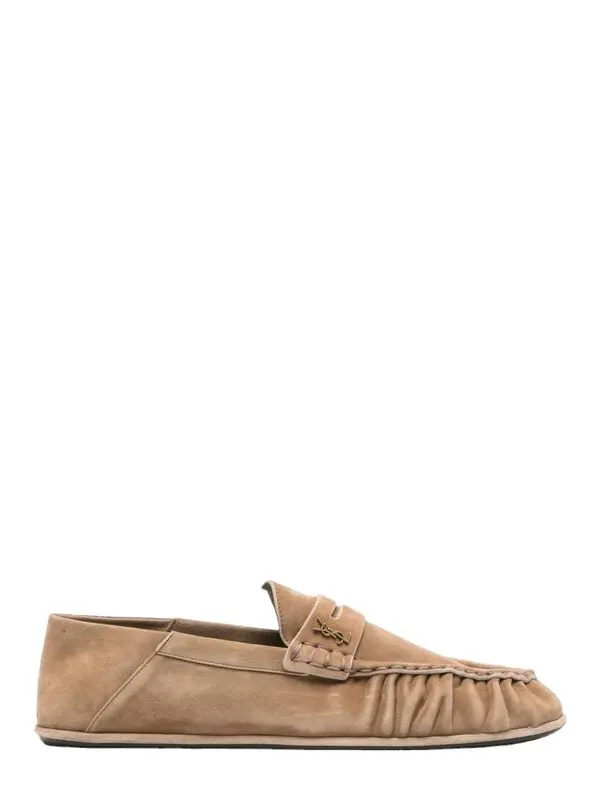 Saint Laurent Le Loafer Leather Loafers - Multicolor
