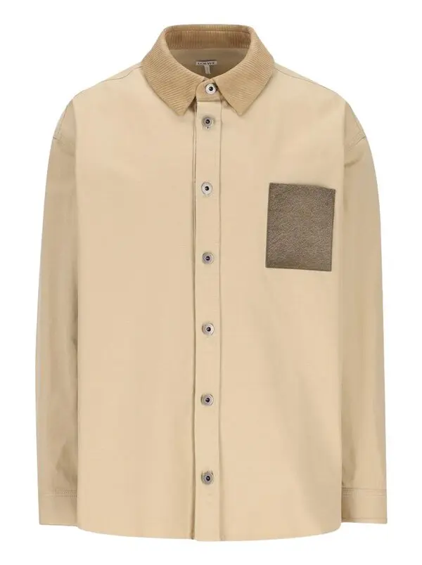 Loewe Cotton Overshirt - Multicolor