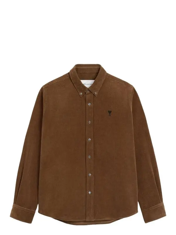 AMI Paris Velvet Shirt - Multicolor