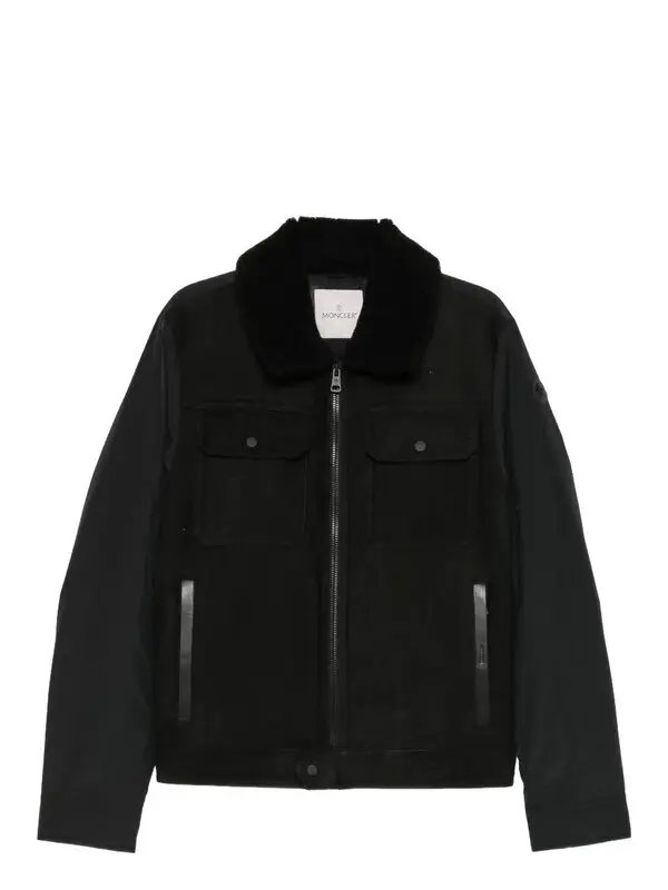 Moncler Zerique Quilted Jacket For - Black
